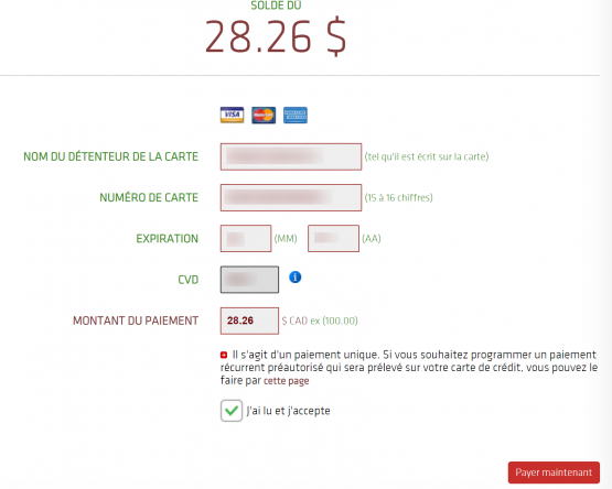 Comment effectuer un paiement | EBOX