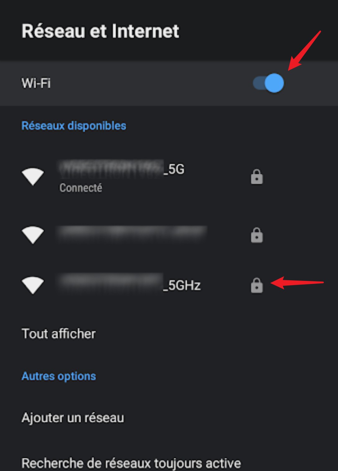 Passer d’une connexion filaire à une connexion Wi-Fi sur le décodeur ...