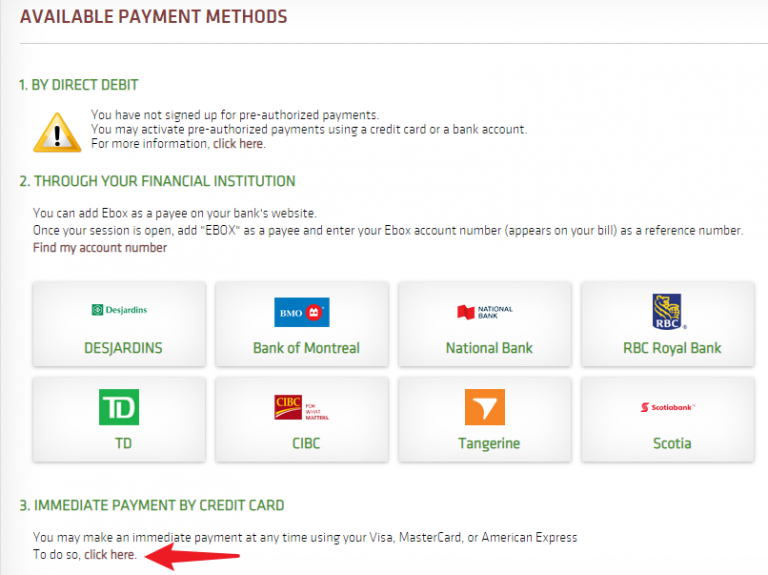 How can I make a payment? | EBOX