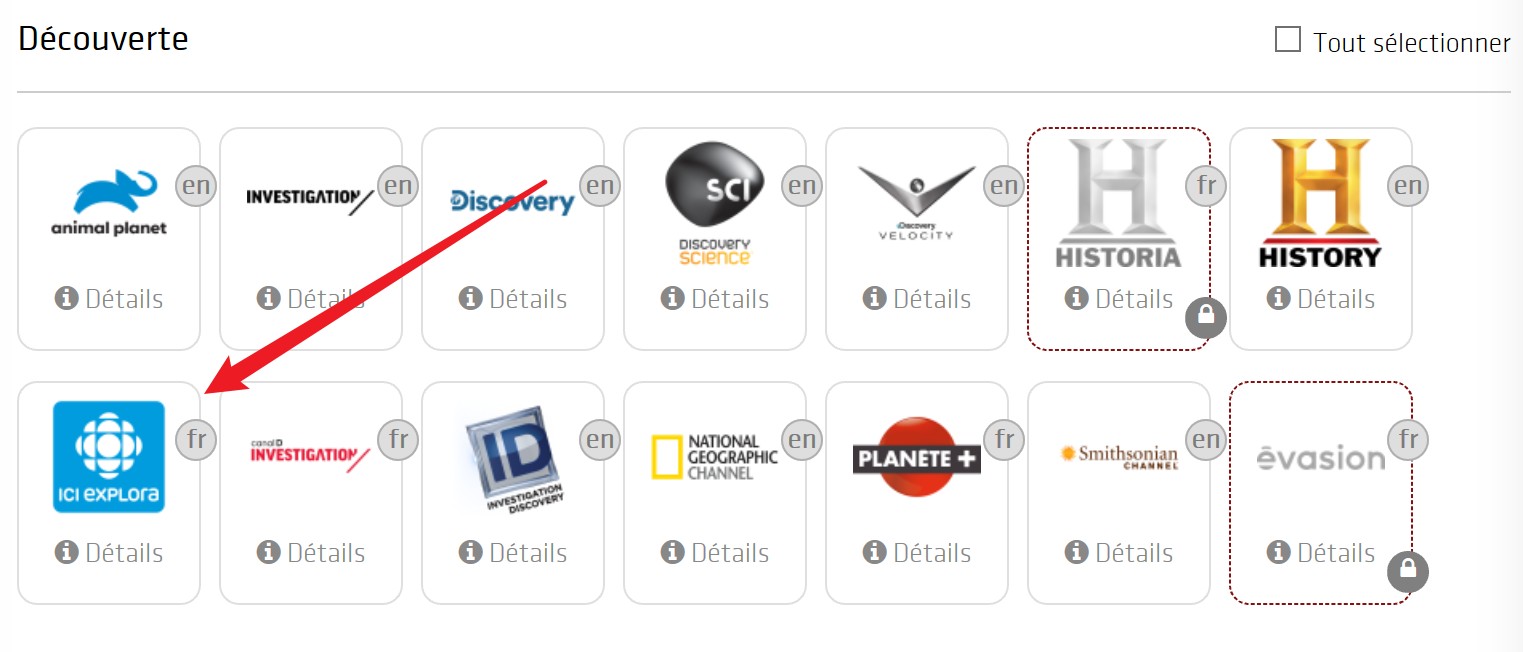 Changer ton forfait TV | EBOX