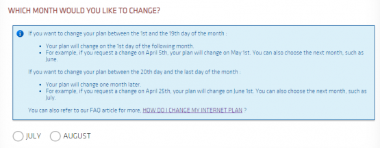 How do I change my internet plan? | EBOX