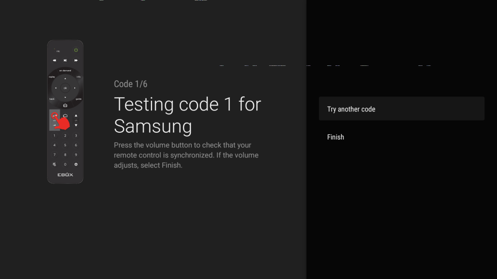 Synchronize your EBOX remote with your TV | EBOX