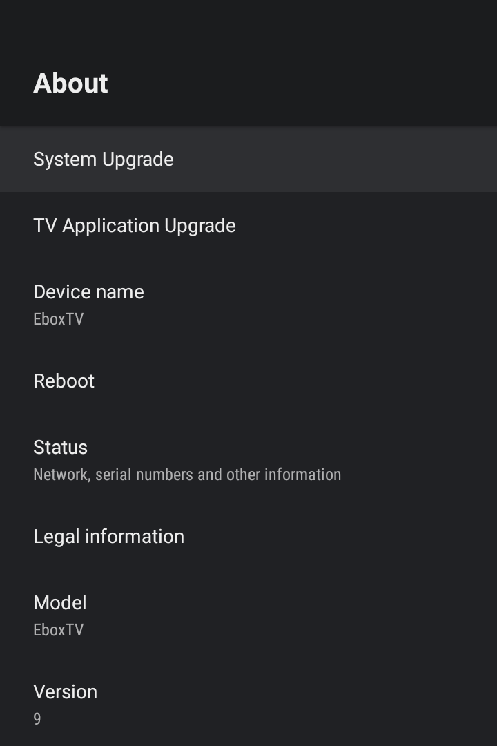How do I update the EBOX TV app? | EBOX