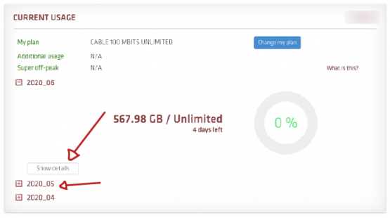 How do I check my internet usage? | EBOX