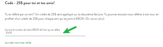 En quoi consiste le programme de référence? | EBOX