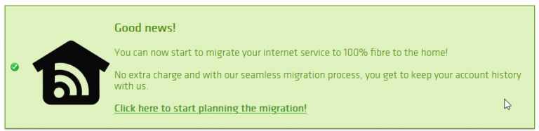 Using the Self-Service Tool for Fibre Internet Migration | EBOX